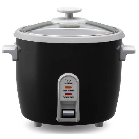 Zojirushi 6c Automatic Rice Cooker & Steamer - Black - Nhs-10ba: 6 Cup ...