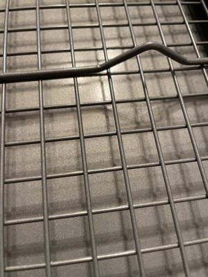 2pc Nonstick Baking Sheet And Cooling Rack Set Gold - Figmint™: Wire ...