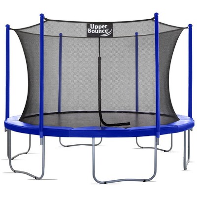 Machrus Upper Bounce 14 Ft Round Trampoline Set With Safety Enclosure ...