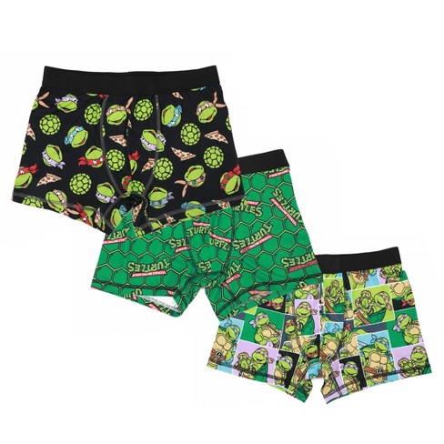 Teenage Mutant Ninja Turtles Character Print Men’s 3-pack Boxer Briefs ...