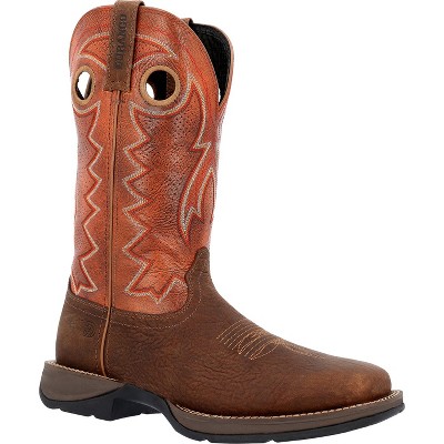 Men's Durango Steel Toe Flag Western Flag Boot, Db020, Brown, Size 12 ...