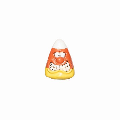 Gallerie Ii Yikes Face Candy Corn Figurine : Target