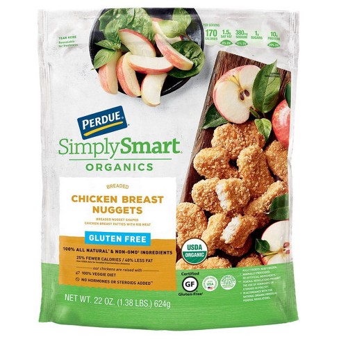 Perdue Simply Smart Organics Gluten Free Breaded Chicken Breast Nuggets ...