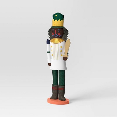 Northlight 15" Unfinished Paintable Wooden Christmas Nutcracker With ...