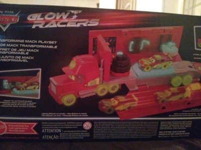 Disney And Pixar Cars Glow Racers Transforming Mack Playset : Target