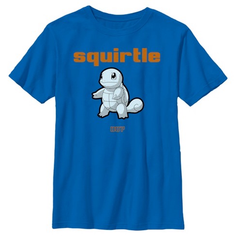 Boy's Pokemon Comic Squirtle T-shirt - Royal Blue - Large : Target