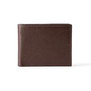 Generic Men's Pebbled Full Grain Leather Bifold Wallet. : Target