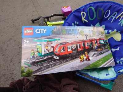 Lego City Downtown Streetcar And Station Toy Train Set 60423 : Target