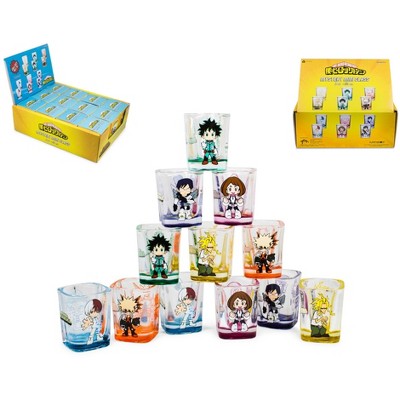 Just Funky Naruto Shippuden Team 7 Characters 2-ounce Mini Shot Glasses ...