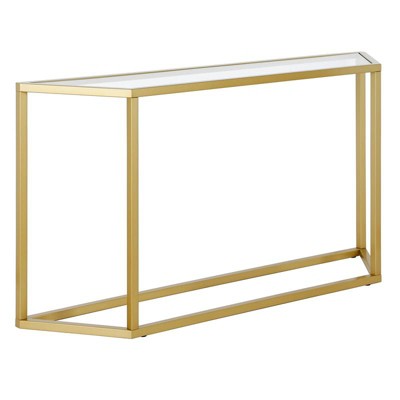 55" Gold Console Table - Henn&hart : Target