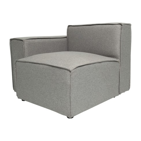 Emma And Oliver Modular Left Side Armchair With Arm Rest : Target