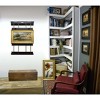 Rue Wall Easel Large - Mahogany Finish & Brass Hardware - 48" Wide ...