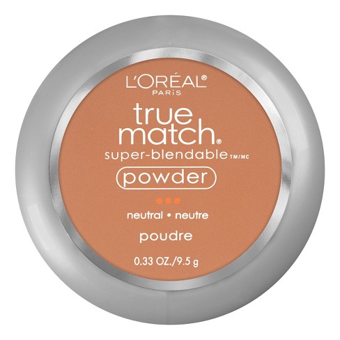 L'oreal Paris True Match Makeup Super Blendable Oil-free Pressed Powder ...
