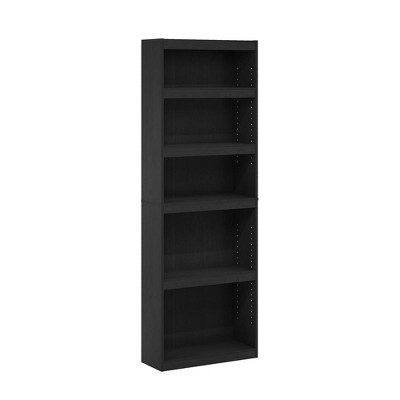 Furinno Jaya Enhanced Home 5-tier Shelf Bookcase, Blackwood : Target