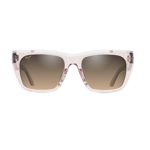 Maui Jim Aloha Lane Fashion Sunglasses - Bronze Lenses With Pink Frame ...