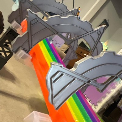 Hot Wheels Mario Kart Rainbow Road Raceway Track Set : Target