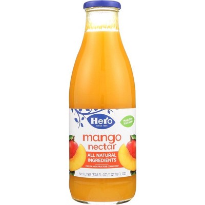 Hero Nectar Mango - Case Of 6 - 33.8 Fl Oz : Target