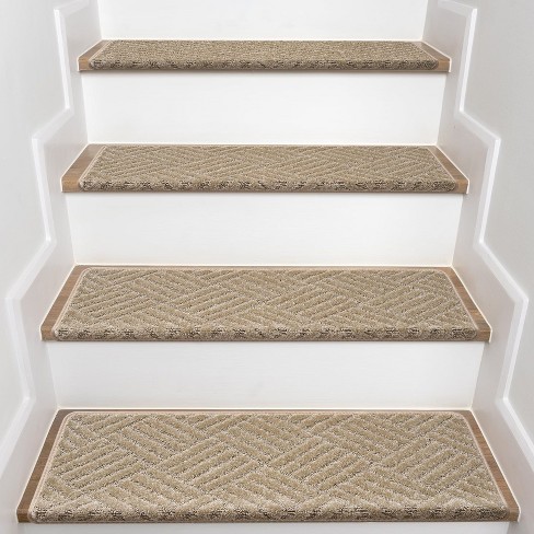 Yeerswag 15 Pcs Non-slip Premium Stair Treads Stair Carpets Floor Mats ...