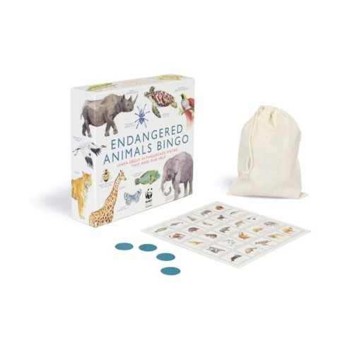 Endangered Animals Bingo Board Game : Target