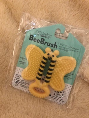 Malarkey Kids Tooth Brush Teether - Bee Brush : Target