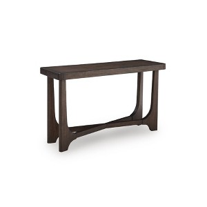 Sequoia Sofa Table - Dark Brown - Signature Design by Ashley : Target