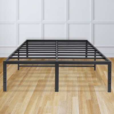 Lusimo 18 Inch Full Bed Frame Metal Platform Bed Easy Assembly Anti ...
