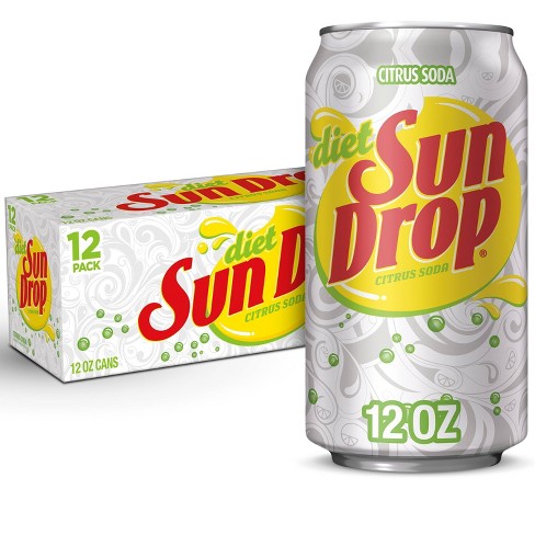 Diet Sun Drop Soda - 12pk/12 Fl Oz Cans : Target