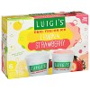 Luigi's Lemon And Strawberry Real Italian Ice - 6ct : Target