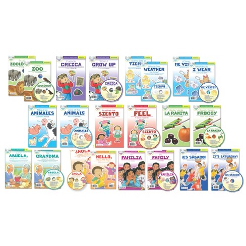 Creative Teaching Materials Spanish-english Readers With Audo Cd Bundle ...