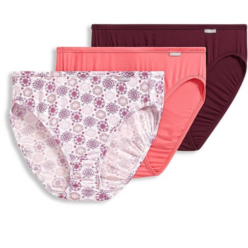 Jockey Women's Supersoft French Cut - 3 Pack 8 Apple Blossom/harmony ...