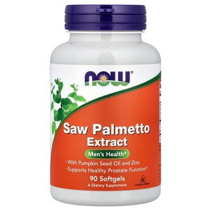 NOW Foods Saw Palmetto Extract, , 90 Softgels : Target