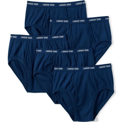 Lands' End Men's Knit Briefs 5 Pack - Small - Deep Sea Navy : Target