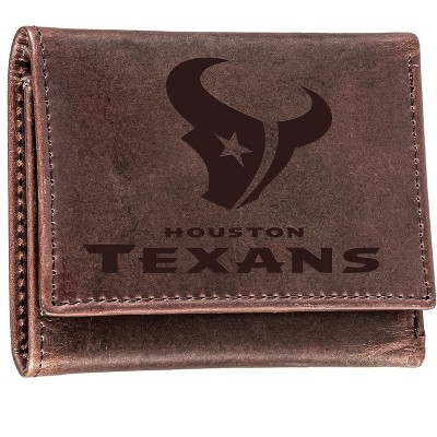 Evergreen Houston Texans Tri-fold Wallet, Brown : Target