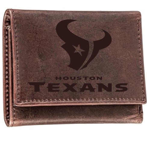 Evergreen Houston Texans Tri-fold Wallet, Brown : Target