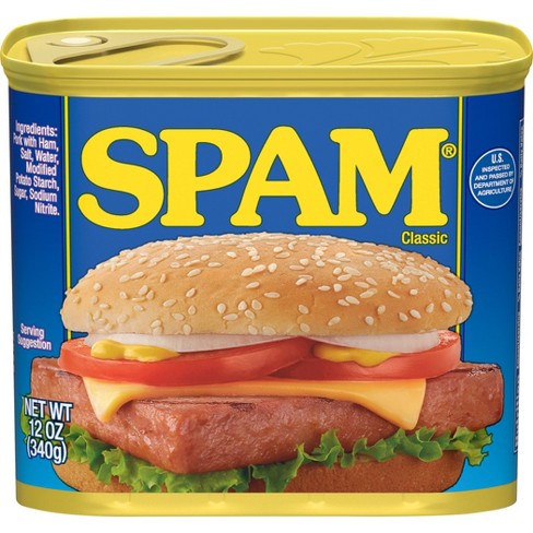 Spam Classic Lunch Meat - 12oz : Target