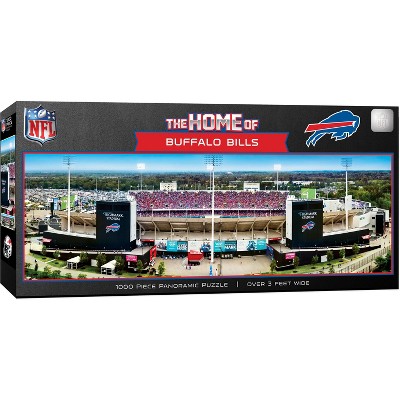 Masterpieces Sports Panoramic Puzzle - Nfl Buffalo Bills Stadium View ...