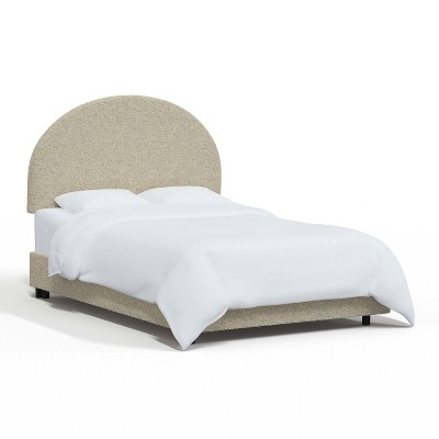 Twin Adaline Bed In Textured Linen Zuma Laurel - Threshold™ : Target