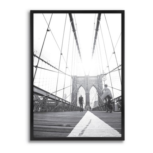 Master & Co. 20"x28" Highline Picture Frame Black: Traditional Style ...