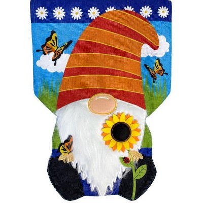 Briarwood Lane Gnome Sweet Gnome Spring Garden Flag 12.5" X 18" B : Target