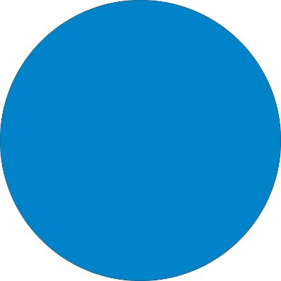 Tape Logic Inventory Circle Labels 1" Light Blue 500/roll Dl611c : Target