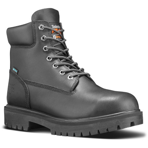 Timberland Pro Men's Steel Toe Maxtrax Slip-resistant Black Work Boots ...