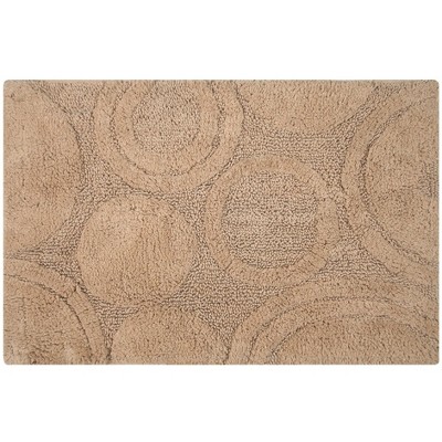 Orbit Bath Rug 220 Gsf Soft Plush Cotton Non Skid Back Natural By ...