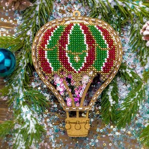 Wonderland Crafts Set for embroidery with beads on a plastic base FLPL ...