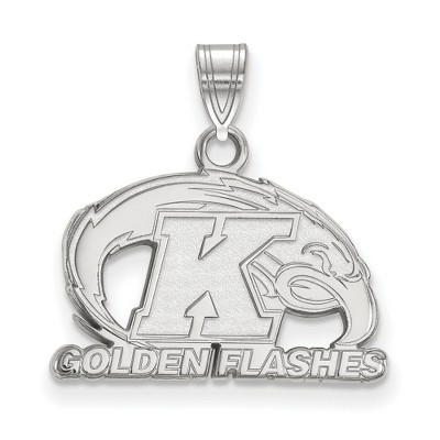 Black Bow Jewelry Sterling Silver Kent State Golden Flashes Ncaa Small ...