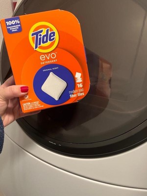 Tide Evo Original Laundry Detergent Tiles - 30ct : Target