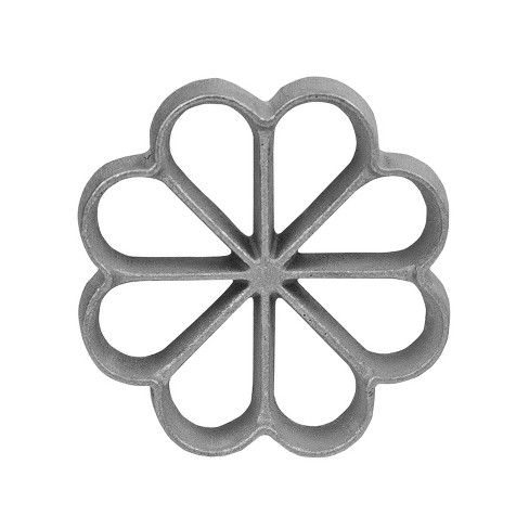 O'creme Rosette-iron Mold, Cast Aluminum Medium Floral Shape : Target