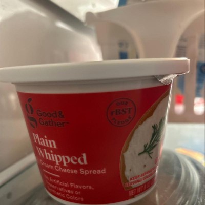 Whipped Plain Cream Cheese Spread - 8oz - Good & Gather™ : Target