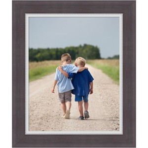 Amanti Art Ellie Brown Silver Framed Picture Frame : Target