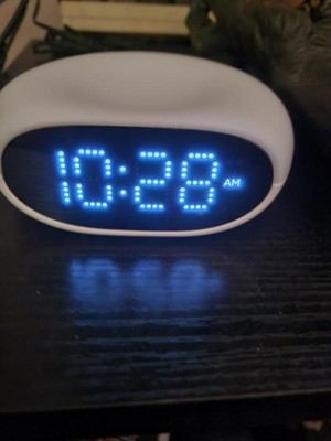 Candy Glow Alarm Table Clock With Color Changing Nightlight - Capello ...