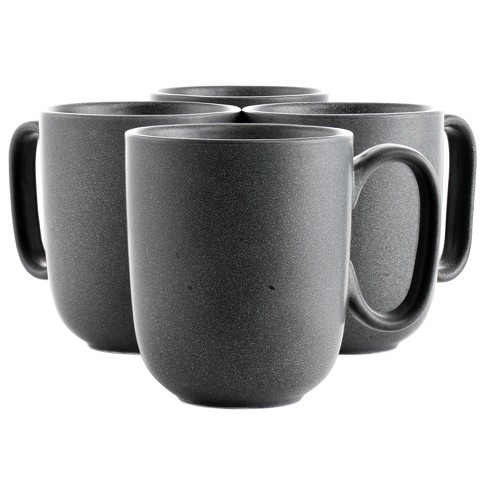 Gibson Our Table Landon 4 Piece 15 Ounce Round Stoneware Mug Set In ...